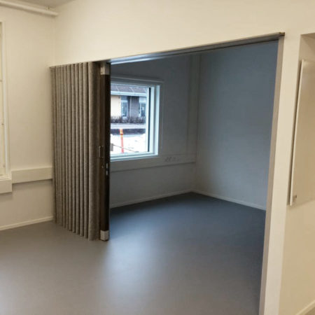 Accordion doors - Sliding solutions up to 100 kg - Helaform